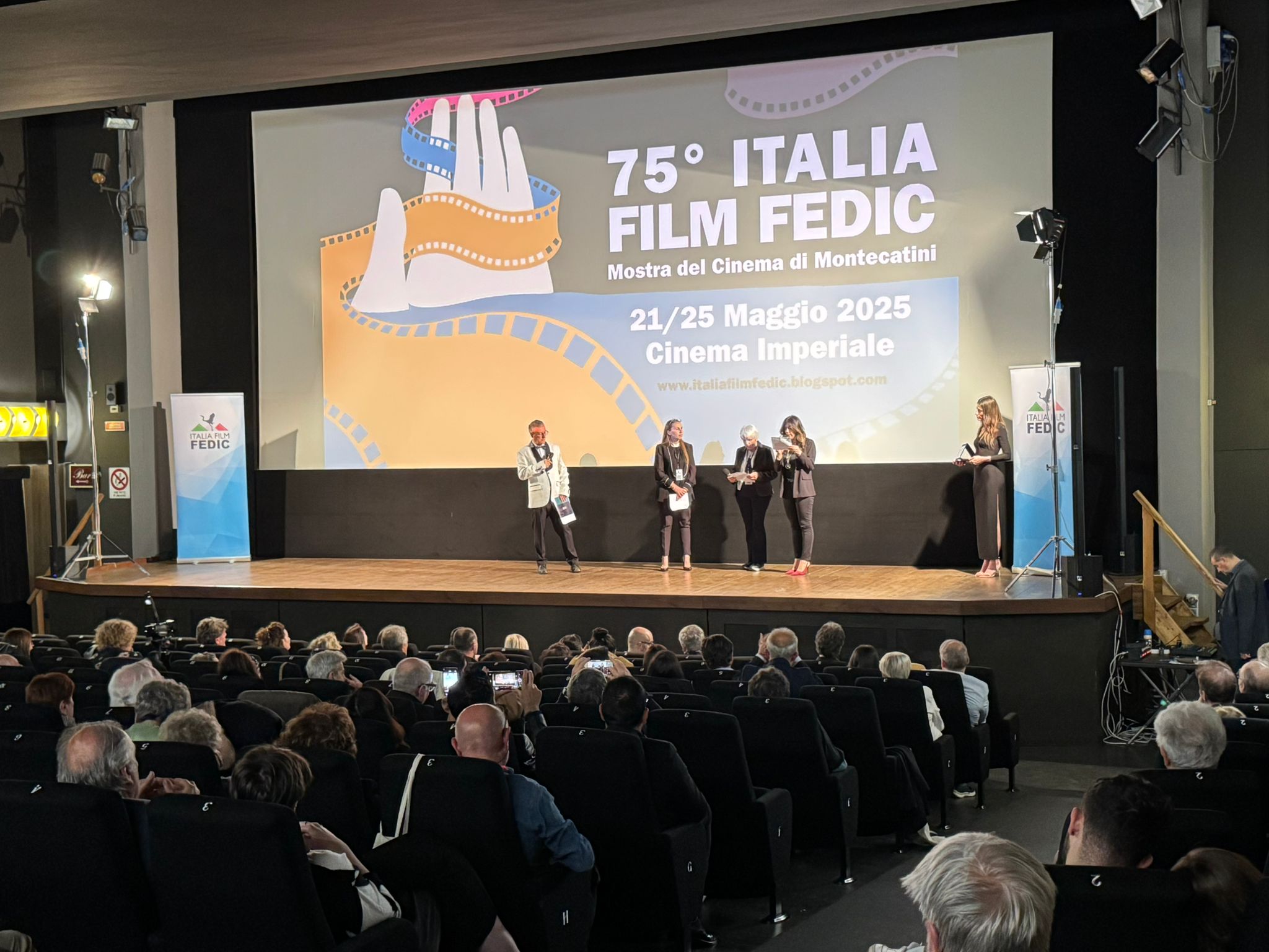 Successo per la 75ª edizione di Italia Film Fedic a Montecatini Terme ...